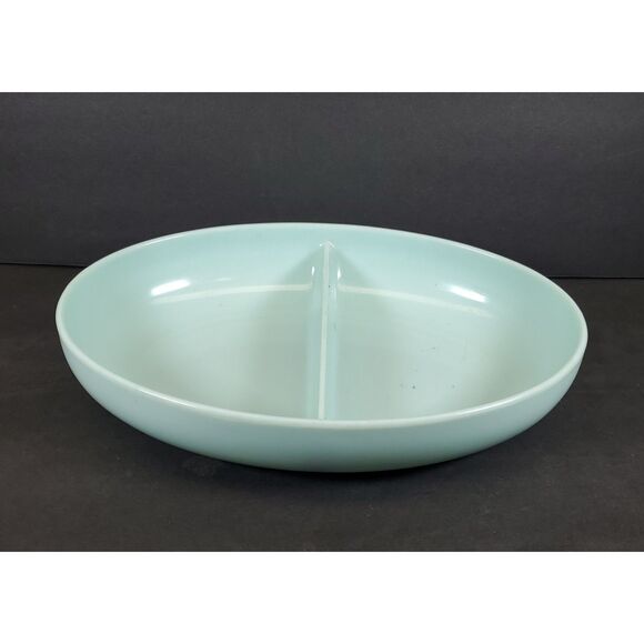 Dining | Vintage Watertownlifetimeware Divided Dish Aqua Midcentury ...